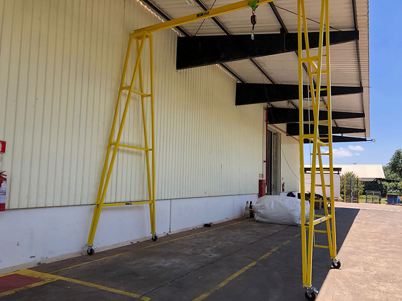 Linha de Vida – Pórticos Móveis - Atlassafe